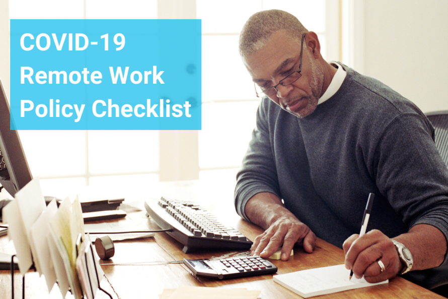 COVID-19 Remote Work Policy Checklist | ONN Resource Centre