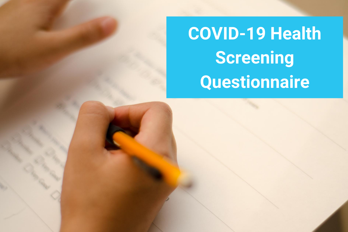 COVID-19 Health Screening Questionnaire: Ontario Volleyball | ONN ...