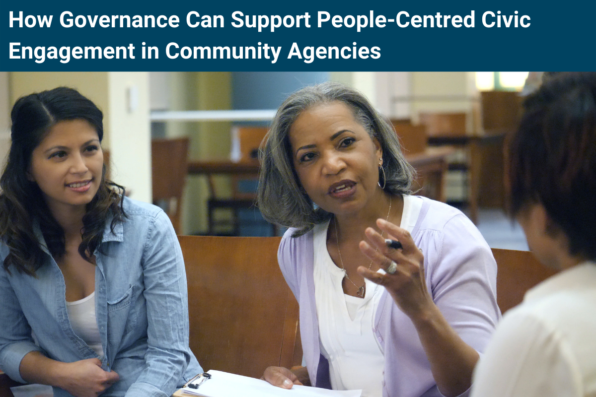 How Governance Can Support People-Centred Civic Engagement in Community ...